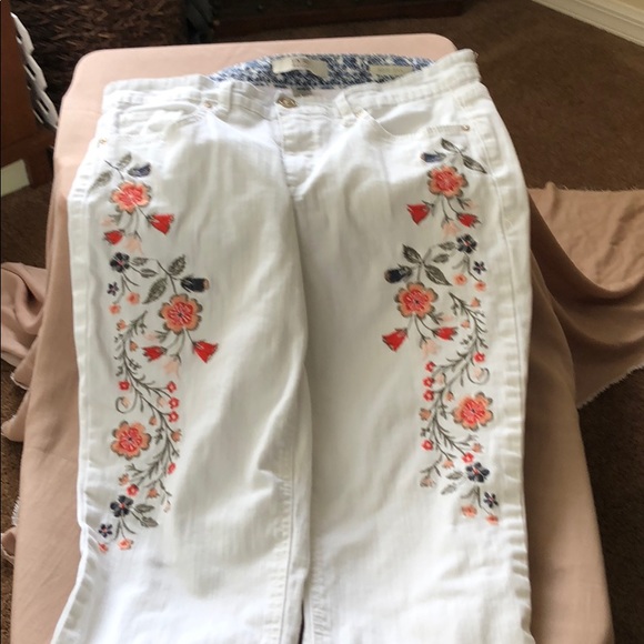 Vintage America | Jeans | Nfs Vintage America White Jeans | Poshmark